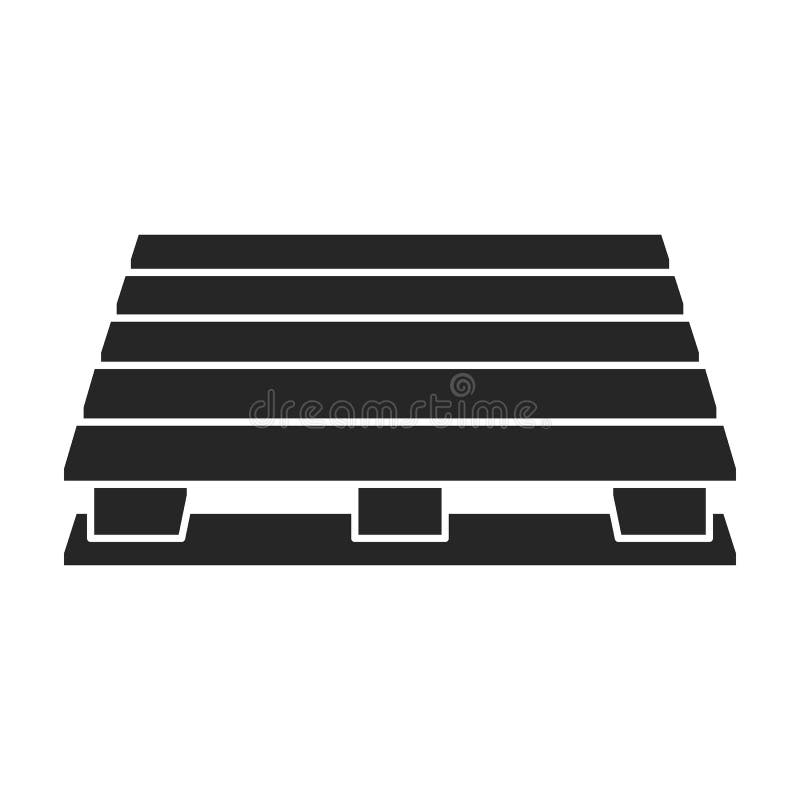 Wood Pallet Icon Black Stock Illustrations – 597 Wood Pallet Icon Black ...