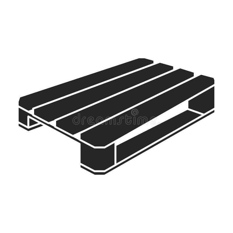 Wood Pallet Icon Black Stock Illustrations – 661 Wood Pallet Icon Black ...