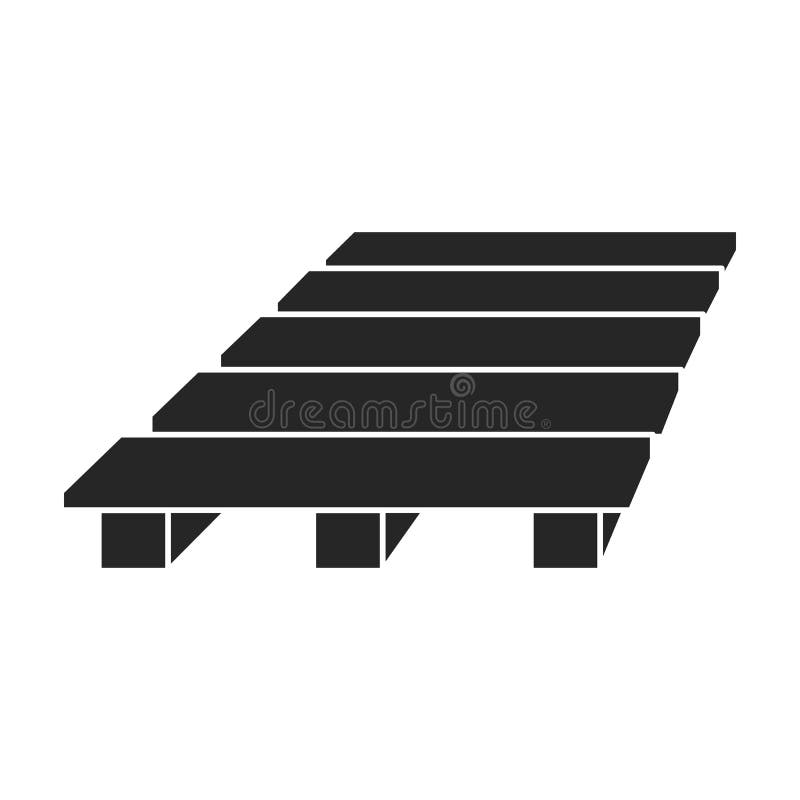 Wood Pallet Icon Black Stock Illustrations – 597 Wood Pallet Icon Black ...