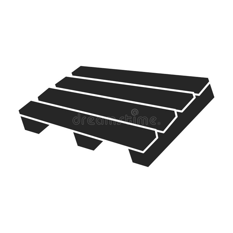 Wood Pallet Icon Black Stock Illustrations – 597 Wood Pallet Icon Black ...