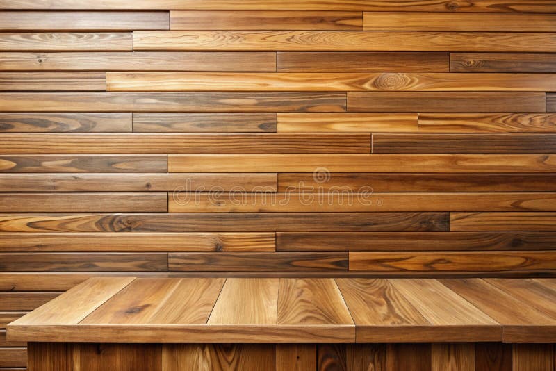 Wood Panel, Texture of Oak Table. Planks Floor, Wooden Desk. Brown ...
