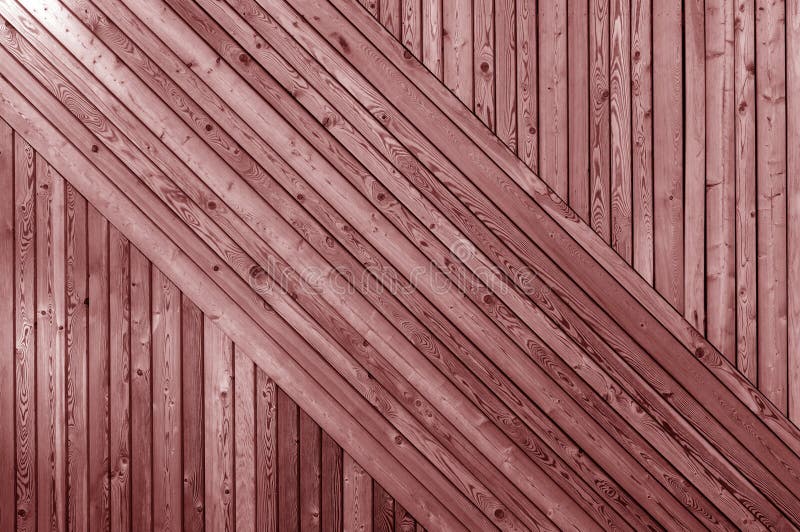 Wood Panel Wall Made of Pine Boards in Red Color Stock Photo - Image of ...