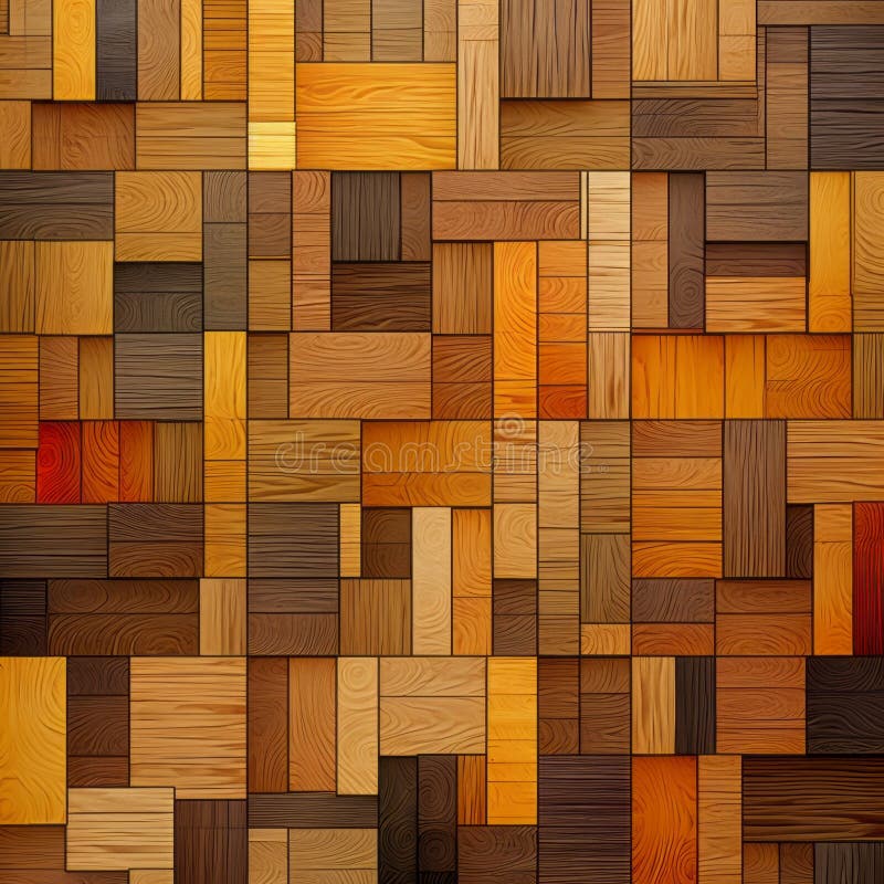 Wood Pattern Repeating with Different Colors and Type Background ...