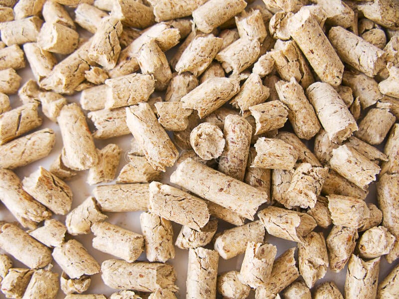 Wood pellets stock image. Image of cylinder, compressed - 5631683