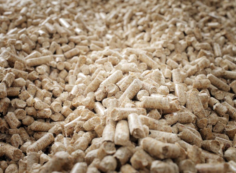 Wood Pellets stock image. Image of energy, biomass, wooden - 26380569