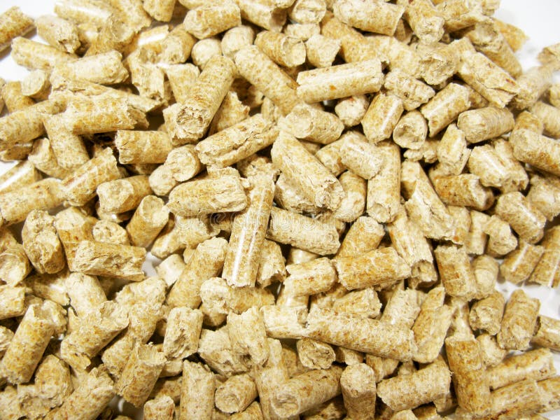 Wood pellets stock image. Image of cylinder, compressed - 5631683