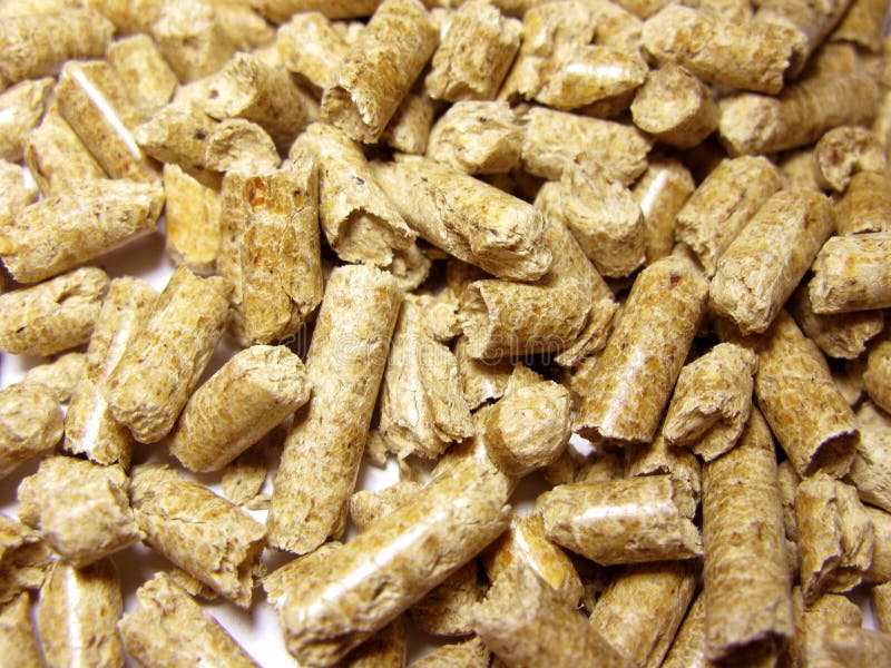 Wood pellets stock image. Image of cylinder, compressed - 5631683