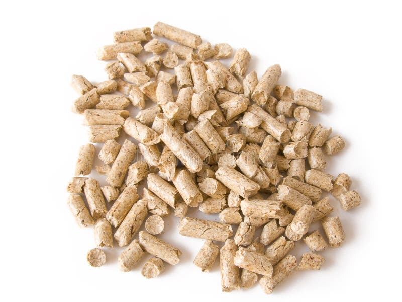 Wood pellets stock image. Image of cylinder, compressed - 5631683