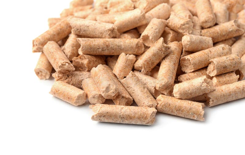 Wood pellets stock photo. Image of fuel, energy, hardwood - 19528494