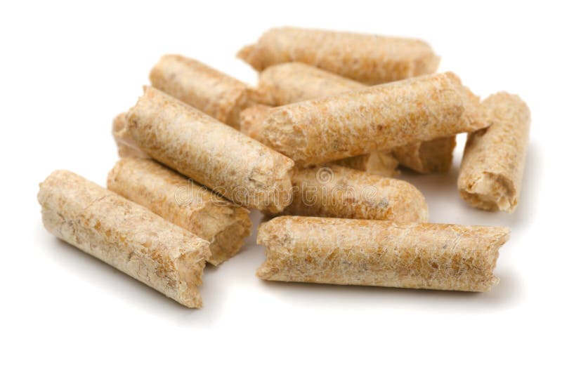 Wood pellets stock image. Image of pine, energy, cleanenergycylinder ...