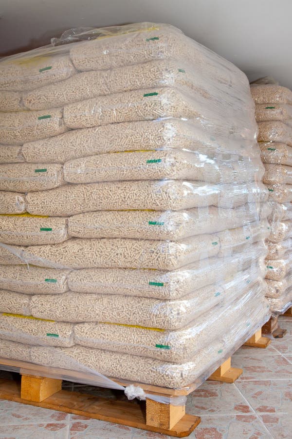 Wood pellets stock image. Image of heap, pallets, energy - 30906227