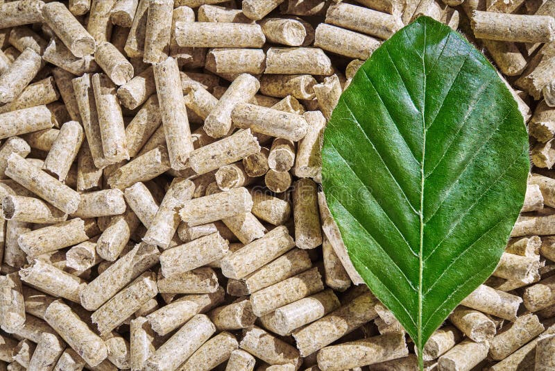 Wood pellets stock photo. Image of natural, green, energy - 55030310