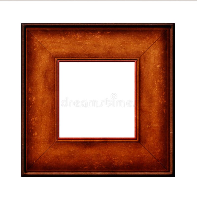 Wood Picture Frame stock image. Image of antique, hang - 12710575