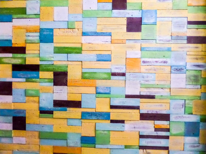 Wood Pieces Random Fancy Color Background Stock Photos - Free & Royalty ...