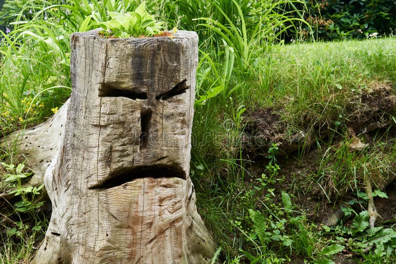 Woodface stock photo. Image of character, material, funny - 227414052