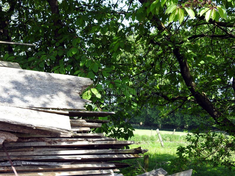 Wood planks on lumber yard stock photo. Image of pile - 91935078