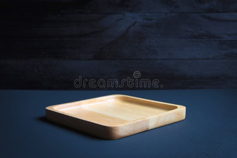 Wood plate stock image. Image of wooden, grain, craft - 81205555