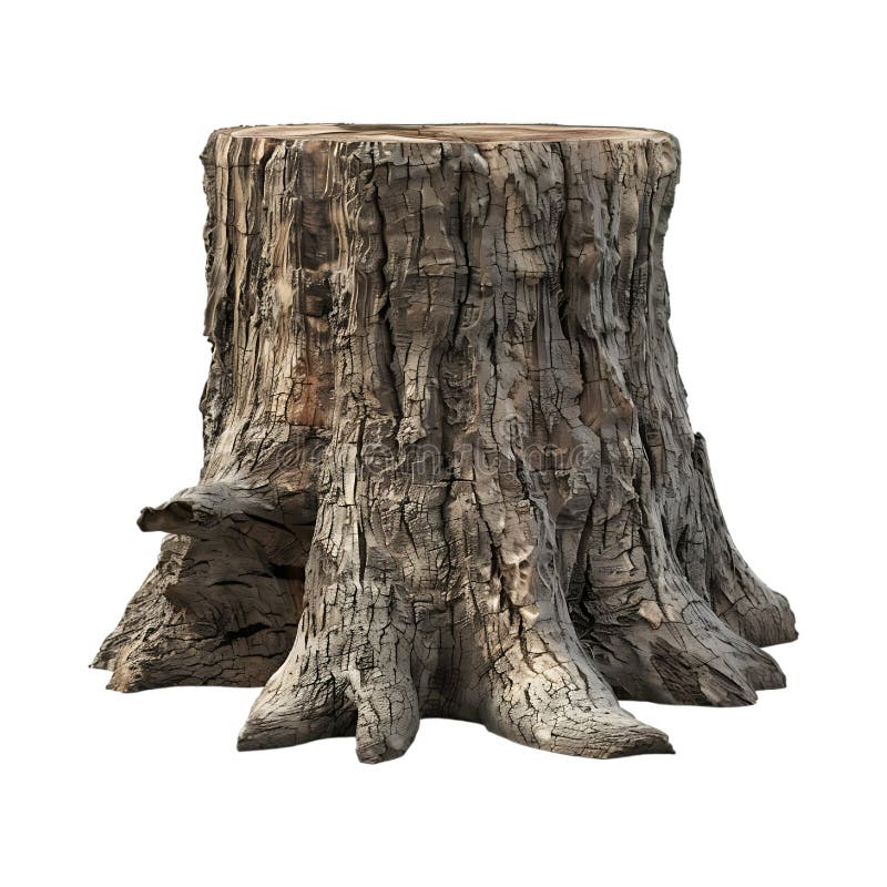 Wood Podium Trunk on Transparent Background - Ai Generated Stock ...