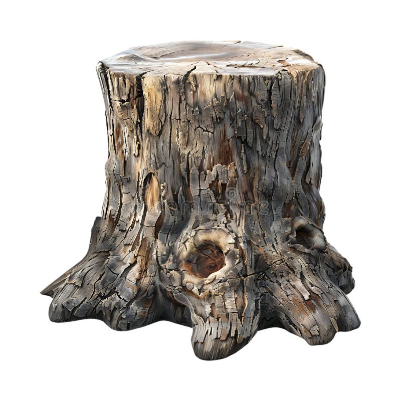 Wood Podium Trunk on Transparent Background - Ai Generated Stock ...