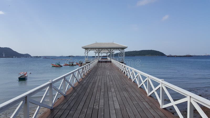 Wood port stock photo. Image of wood, thailand, landscape - 97092104