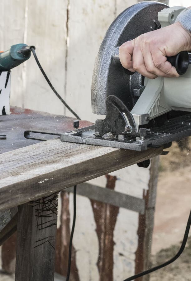 Wood Processing with Different Tools. Stock Photo - Image of materials ...