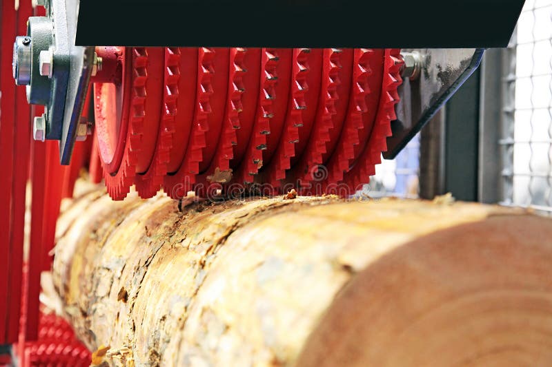 Wood processing stock photo. Image of railing, chiseled - 205288966