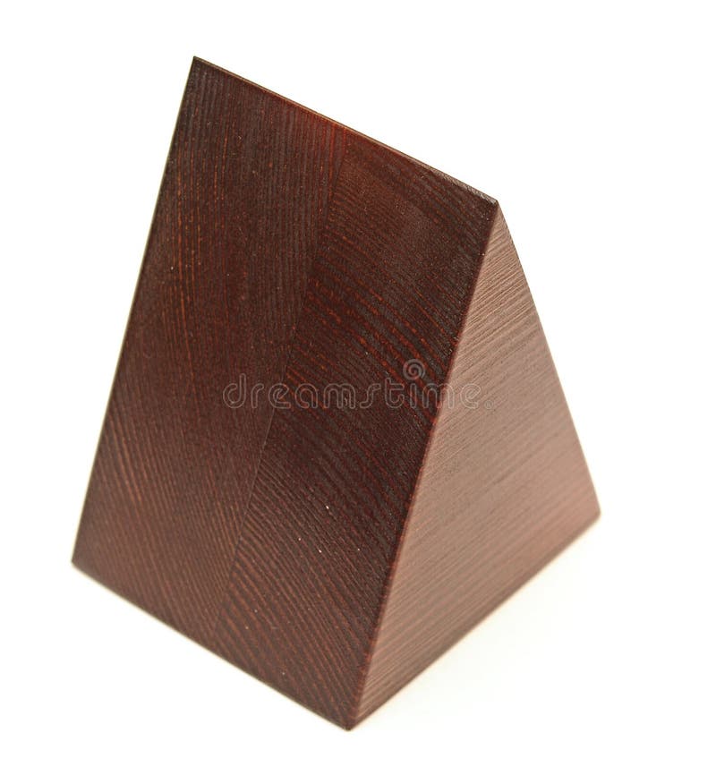 Wood pyramid block stock photo. Image of preschool, block - 8255948