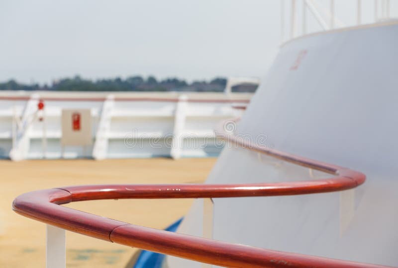 Wood Railing Around Ships Bulkhead Stock Photos - Free & Royalty-Free ...
