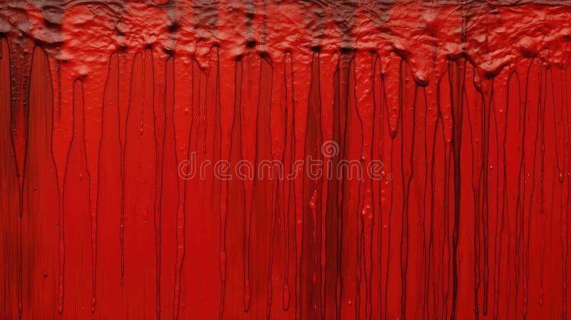 Wood red dripping paint stock illustration. Illustration of spreads ...