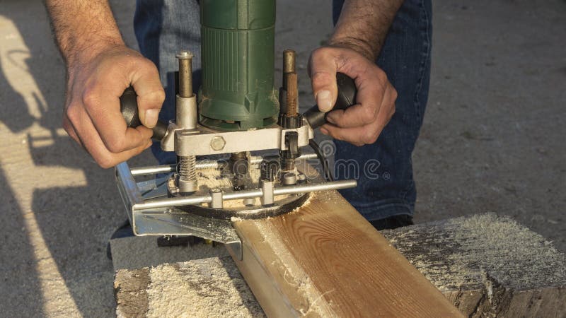 Wood router stock image. Image of work, white, wood, joinery - 31169673
