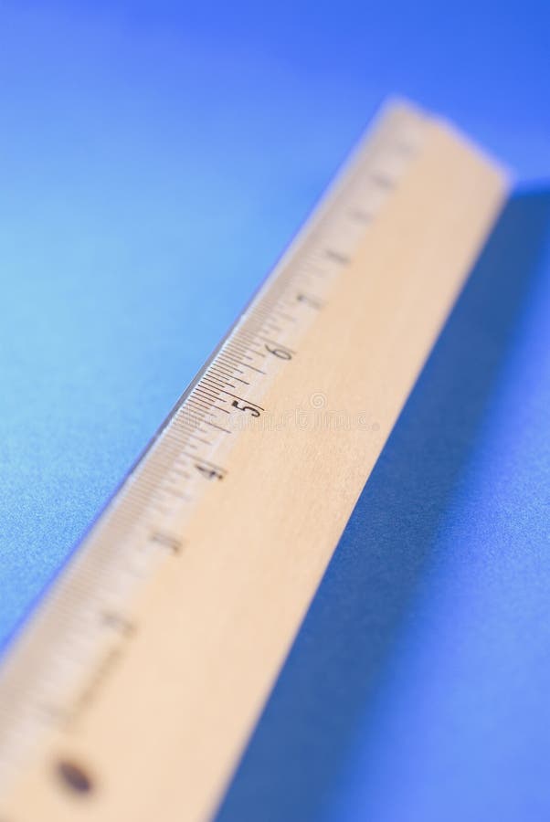 Wood ruler stock image. Image of ruler, vertical, width - 4225323