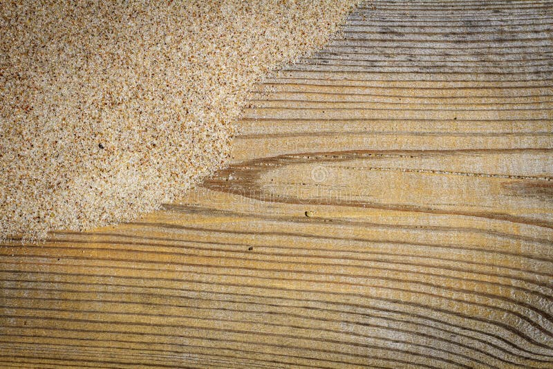 Wood and sand background stock photo. Image of pine - 267743652