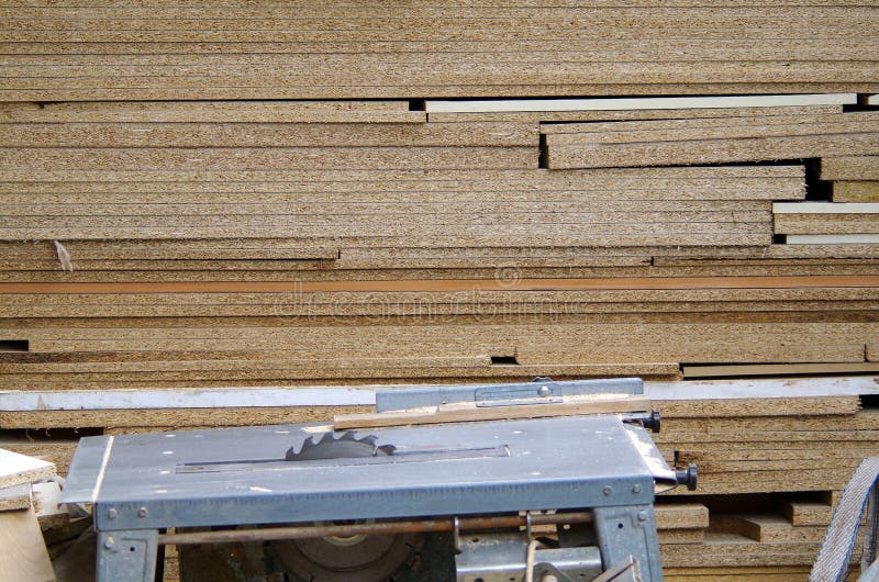 Stacked Chipboard Background Stock Photo - Image of pressed, timber ...