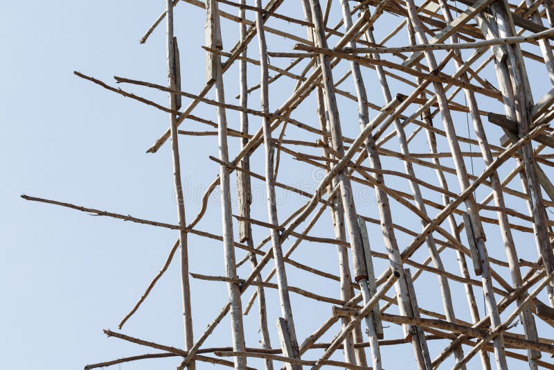 119 Wood Scaffolding Line Stock Photos - Free & Royalty-Free Stock ...
