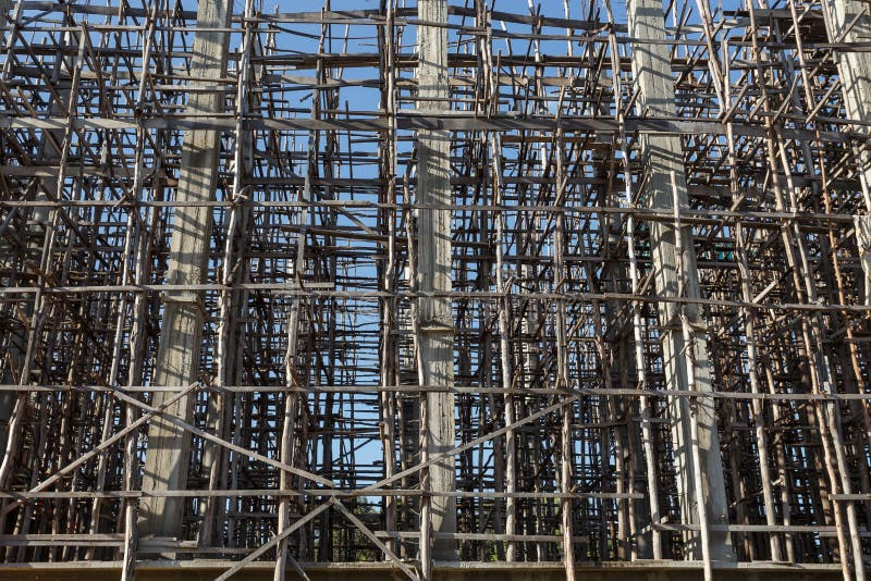 119 Wood Scaffolding Line Stock Photos - Free & Royalty-Free Stock ...