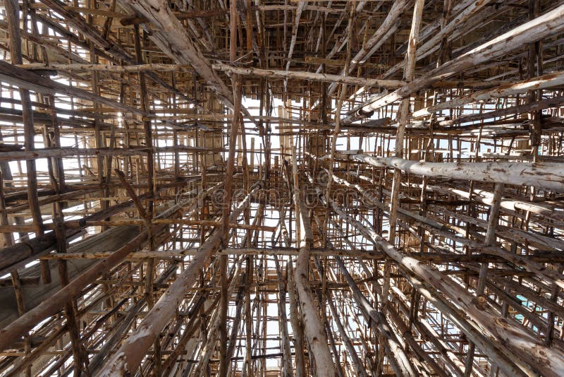 119 Wood Scaffolding Line Stock Photos - Free & Royalty-Free Stock ...