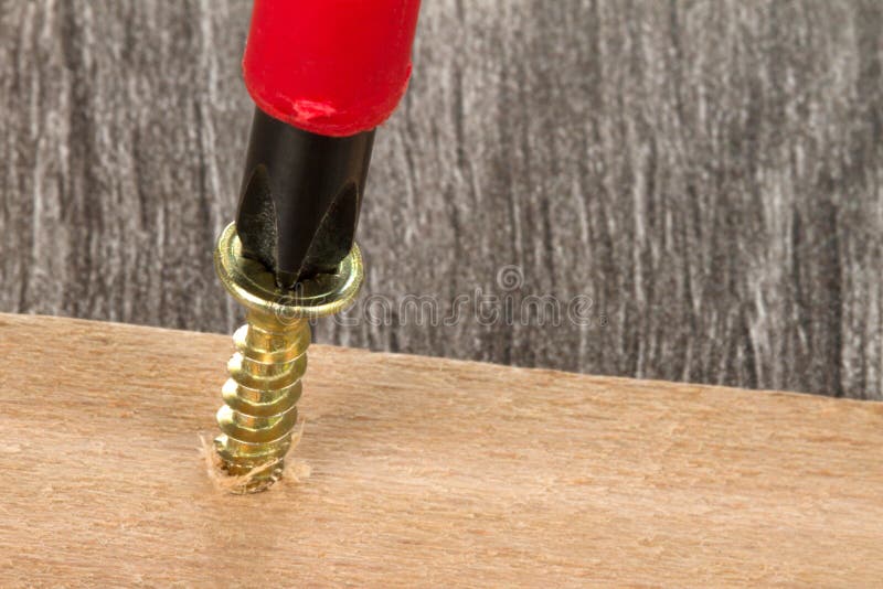 Wood screwing stock image. Image of flooring, head, repair - 38546931
