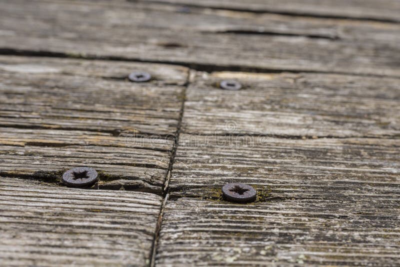 Wood with Screws Background. Stock Photo - Image of rustic, rust: 119727666