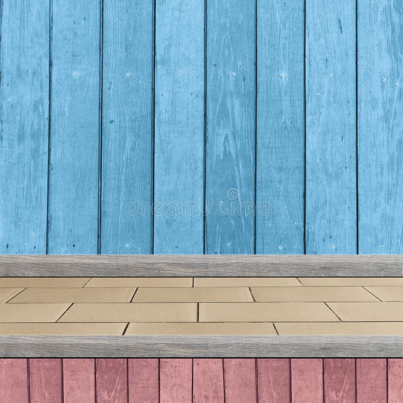 Wood Shelf for Background. Background for Product Display Concept Stock ...
