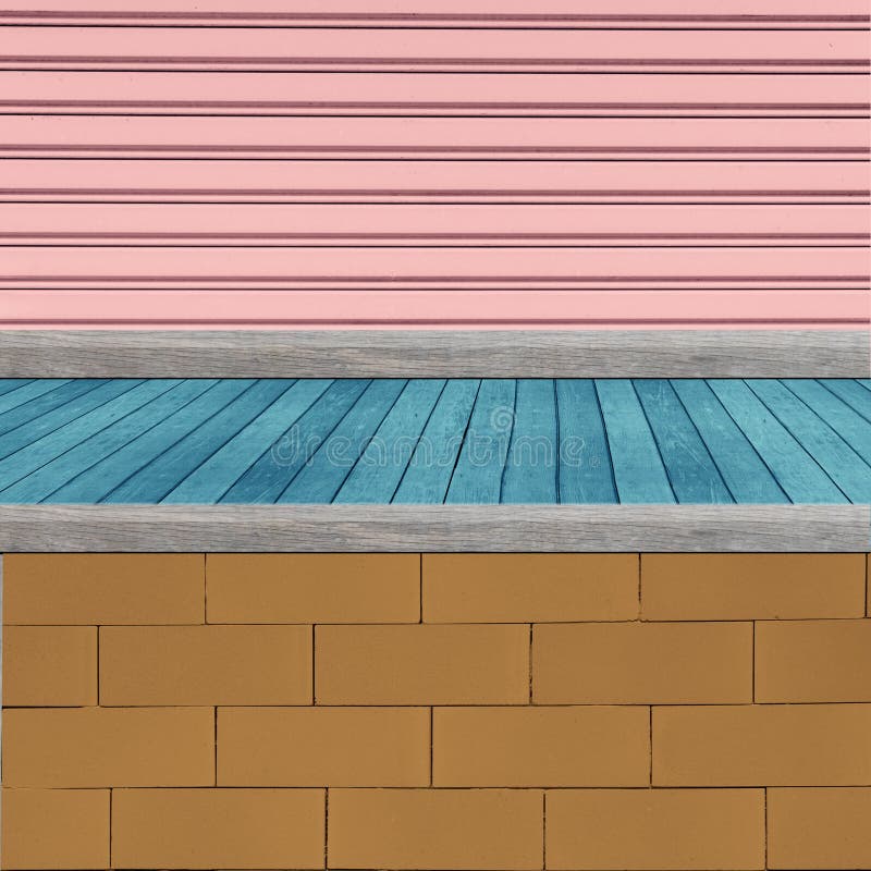 Wood Shelf for Background. Background for Product Display Concept Stock ...