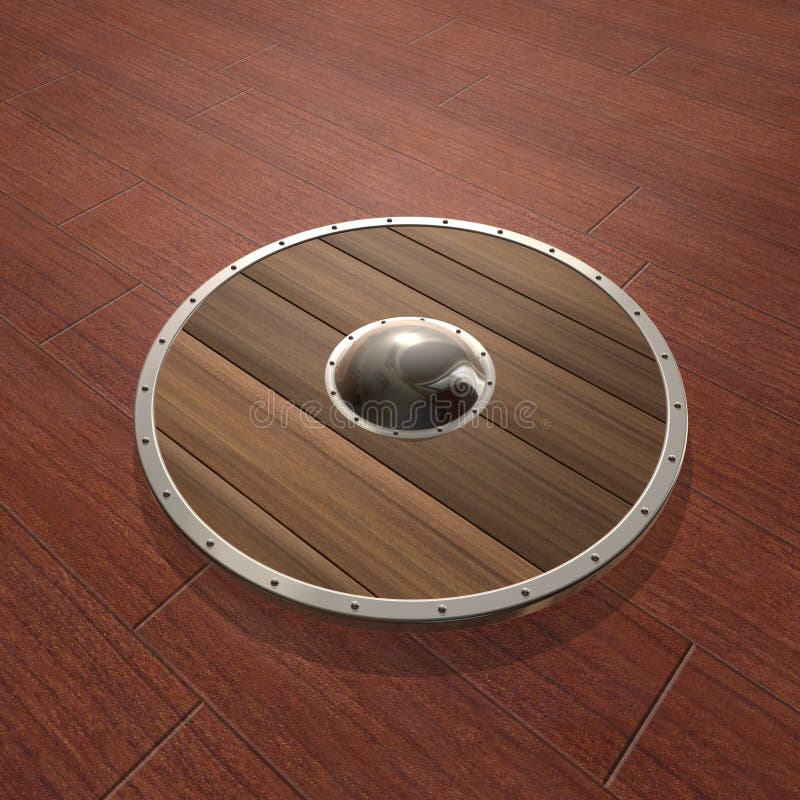 Wood shield stock illustration. Illustration of cover - 11759384