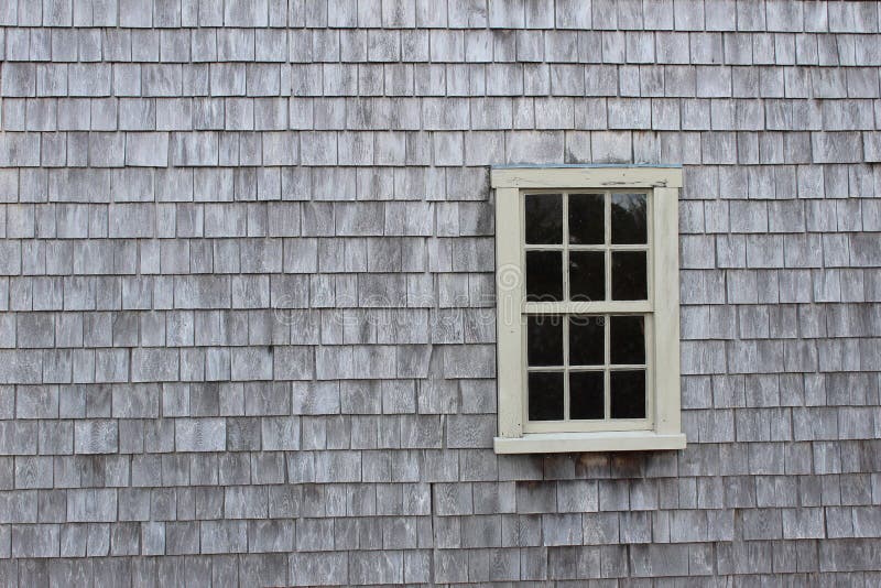 Wood shingles with window stock image. Image of rural - 37249817