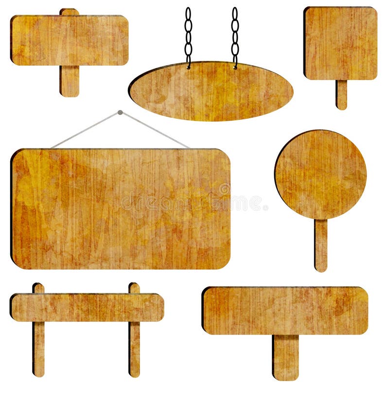 Wood Signs Picture. Image: 29677904
