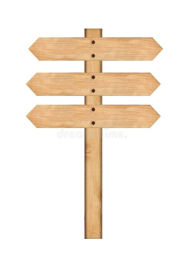 Wood signs isolated . stock image. Image of concept, panel - 22207207
