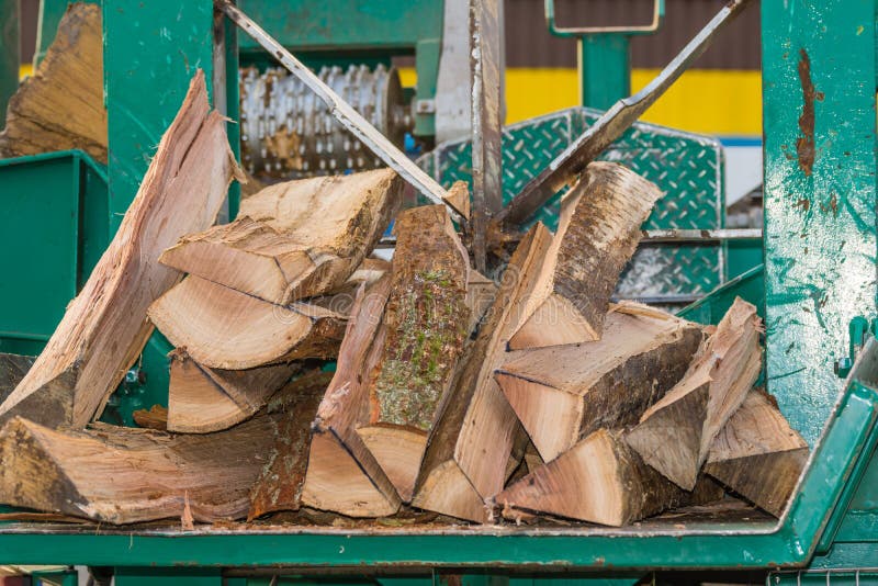 Wood splitting stock photo. Image of nature, timber, instrument - 80060516