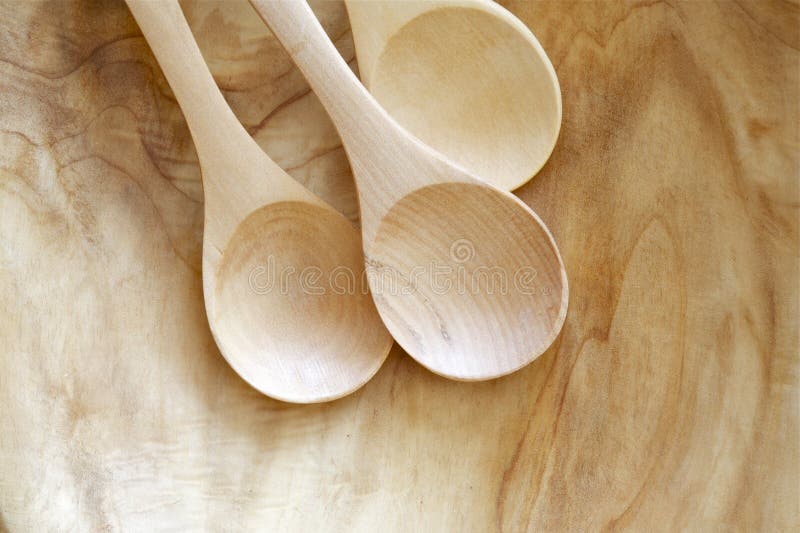 Wood Spoons stock image. Image of equipment, bowl, spoon - 26046679