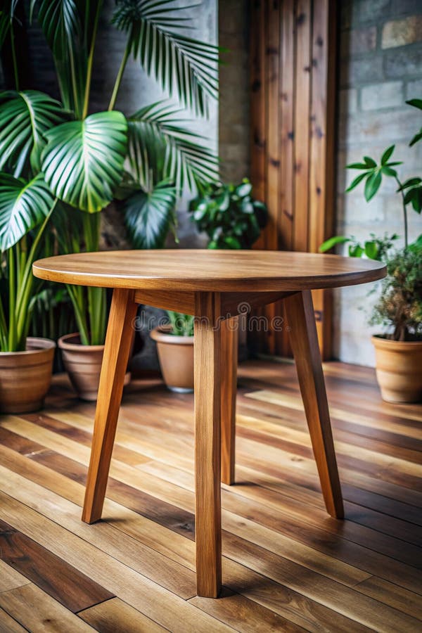 Wood table stock illustration. Illustration of woodenplanks - 363822345