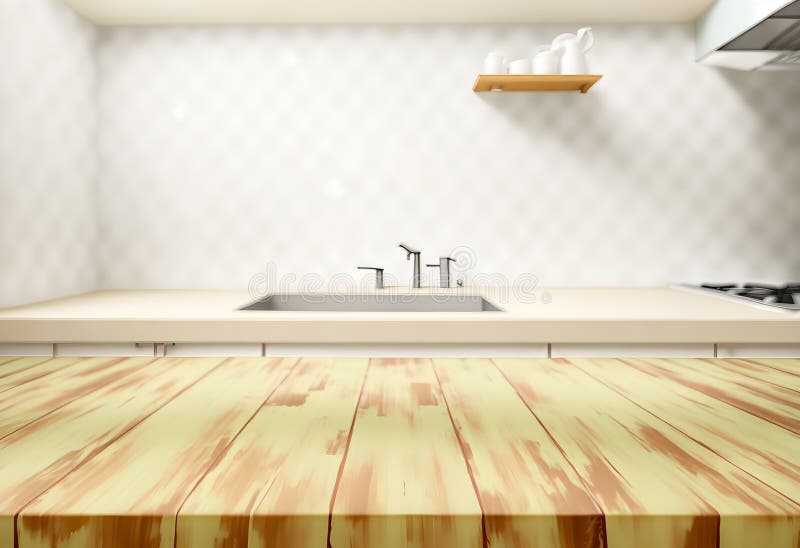 Wood Table Top Texture Shabby Background Stock Illustrations – 443 Wood ...