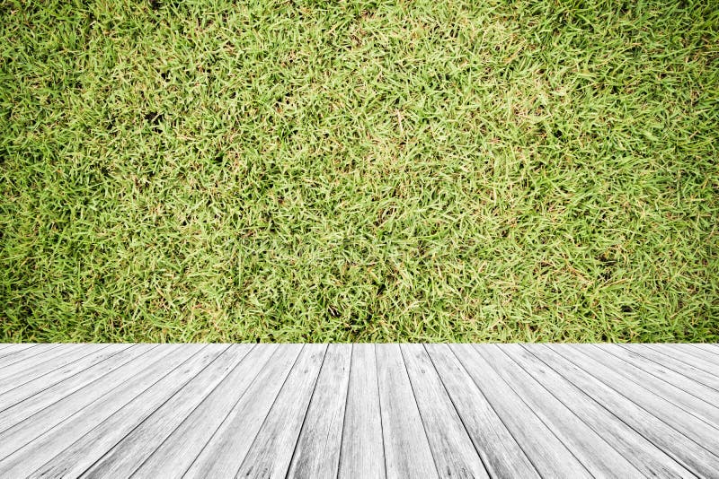 Wood Terrace and Grass Texture Vintage Style Stock Image - Image of ...