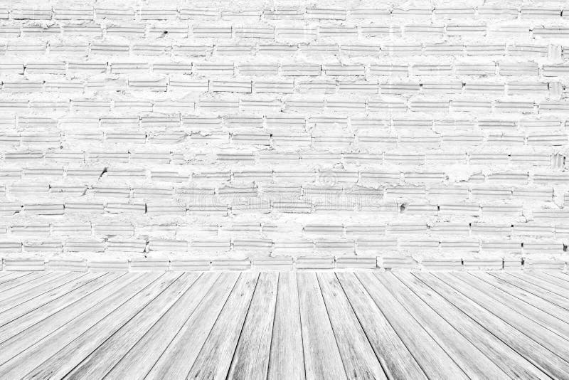 Wood Terrace and Red Brick Wall Texture Stock Image - Image of grunge ...